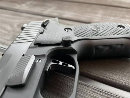 Armory Craft Sig Sauer P226 Extended Mag Release Button Black