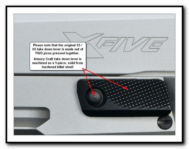 Armory Craft Sig Sauer P226 Sport Takedown Lever Type II