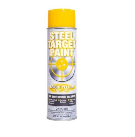 Steel Target Paint Yellow